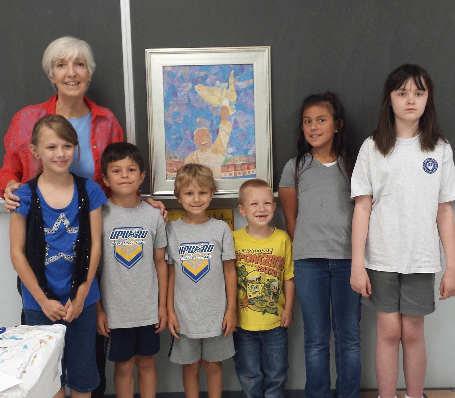 Classes for Kids - Carol Cole Painted Paper Artist