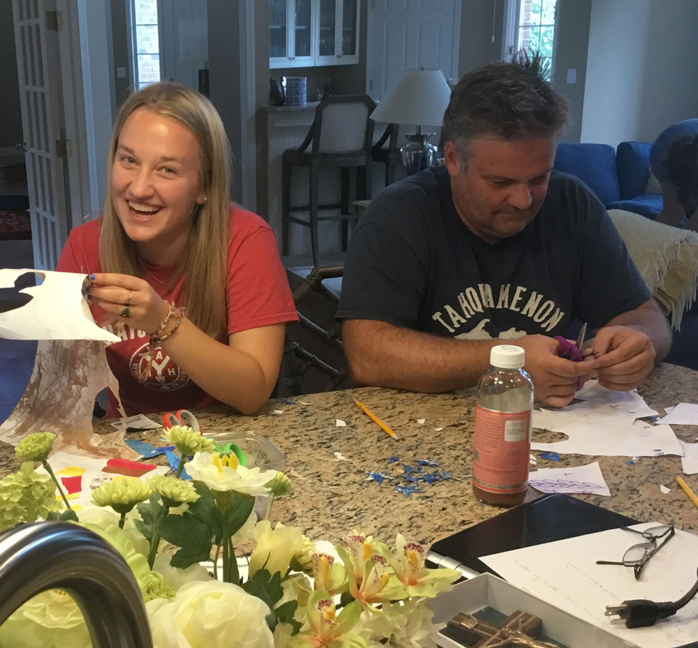 Family Masterpiece - Carol Cole Painted Paper Artist